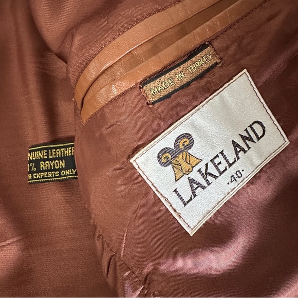 Lakeland | Suits & Blazers | Western Leather Blazer Vintage 7s Lakeland ...